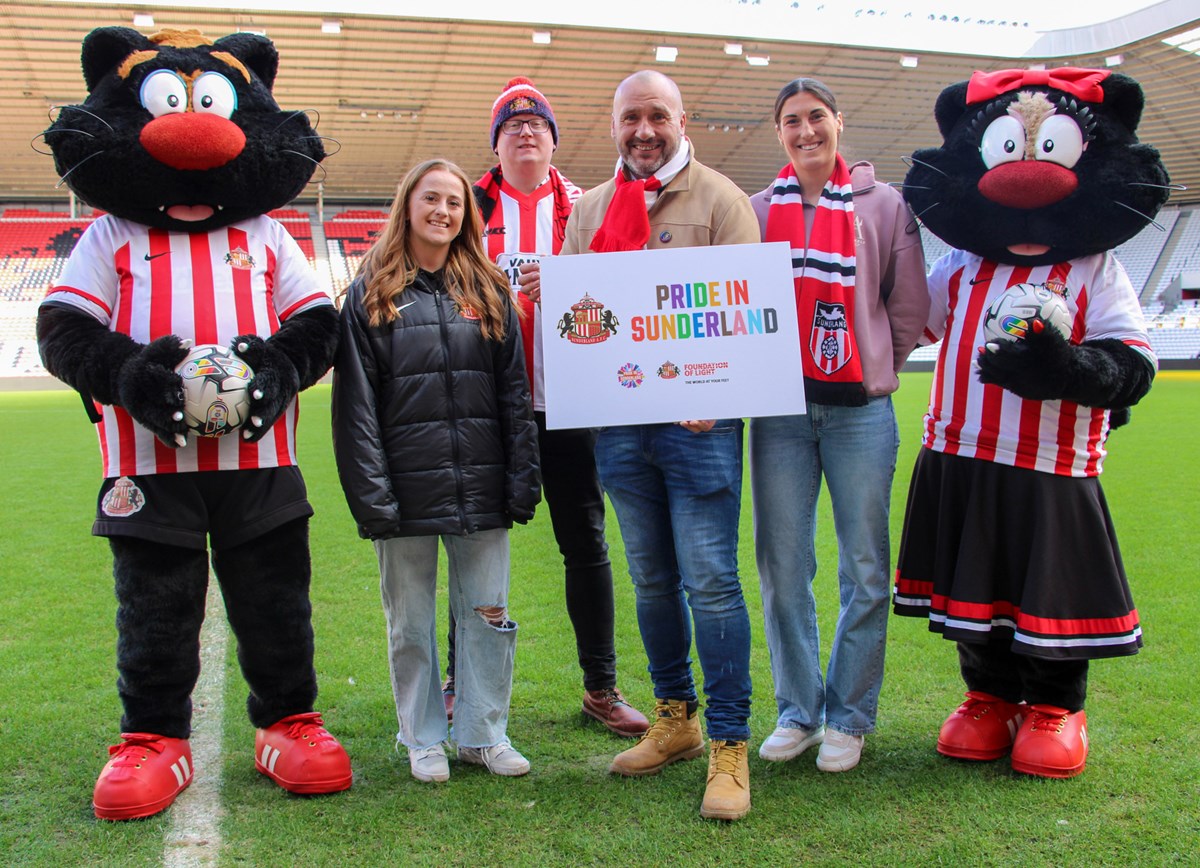 Dedicated LGBTQ+ matchday fan zone